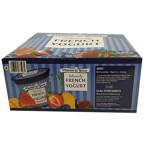 Buy Mamie Yova Deliciously French Fruit Yogurt - Special Combo Pack ...