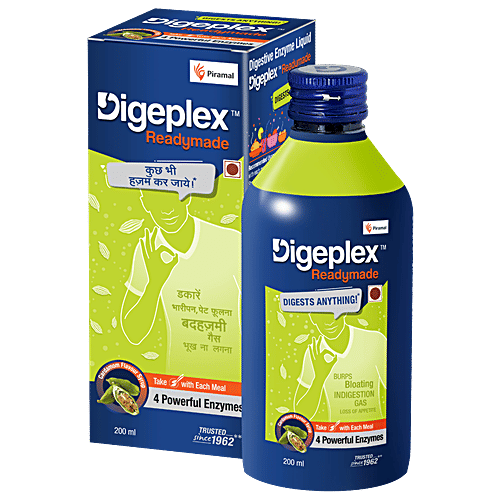 Buy Digeplex Readymade Digestive Syrup - Provides Relief From Bloating ...