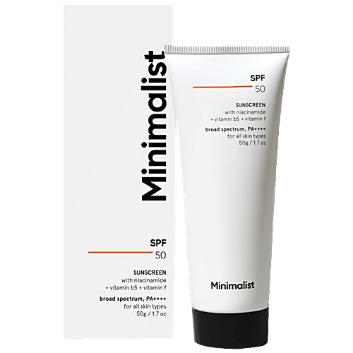 Buy Minimalist Multi Vitamin SPF 50 Sunscreen - For Complete Sun ...