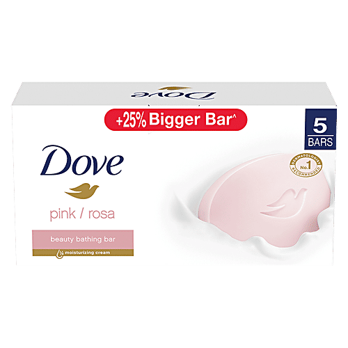 Buy Dove Pink/ Rosa Beauty Bar - Moisturising, For Soft, Smooth ...
