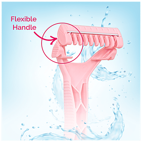 Buy Paree Body Razors - With Safety Guards, Flexible Handle, Gives ...