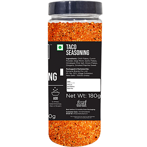 Buy Chef Urbano Taco Seasoning Online at Best Price of Rs 299 - bigbasket