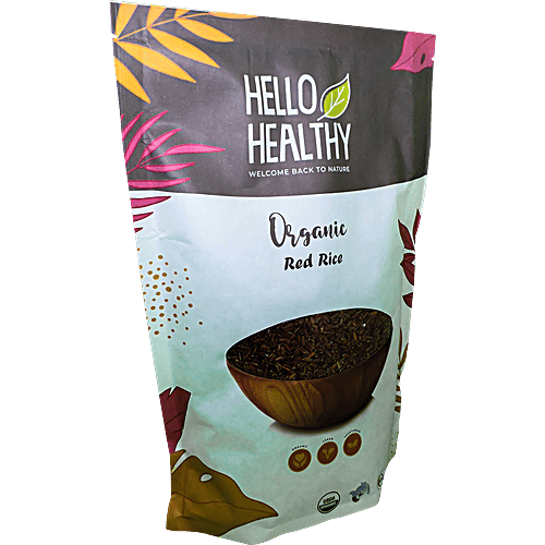 Buy Hello Healthy Organic Red Rice - Vegan, Rich In Antioxidant & Anti ...