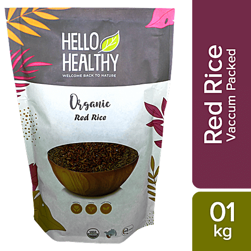 Buy Hello Healthy Organic Red Rice - Vegan, Rich In Antioxidant & Anti ...