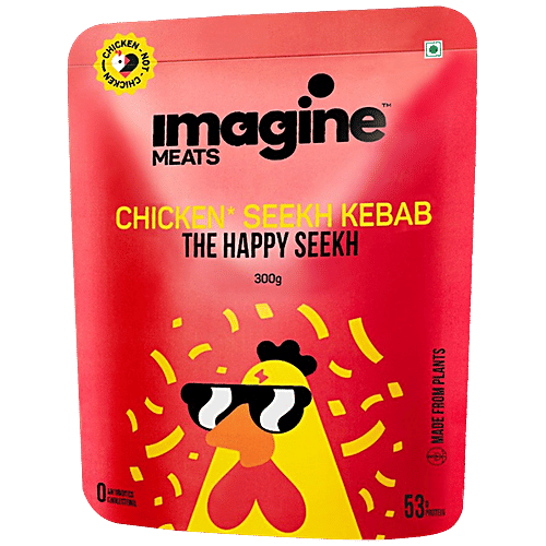 Buy Imagine Meats Chicken Seekh Kebab - Plant Based, Vegan Online at ...