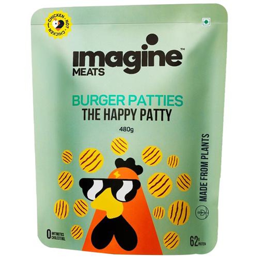 Buy Imagine Meats Chicken Burger Patties - Plant Based, Vegan Online at ...