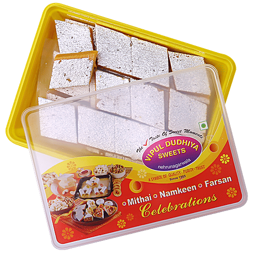 Buy vipul dudhiya sweets Kesar Kaju Katli - Delicious & Sweet, Dessert ...