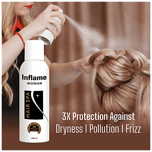 Buy Inflame Woman Hair Spa - 3X Protection Against Dryness, Frizz ...