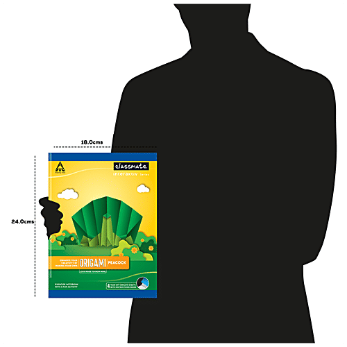 Buy Classmate Origami Notebook - Unruled, For Paper Craft, Boosts ...