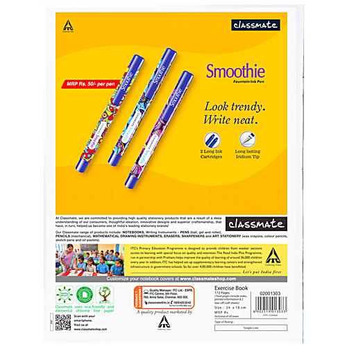 Buy Classmate 3D Craft Notebooks - Ruled, Single Line, 240 mm x 180 mm ...