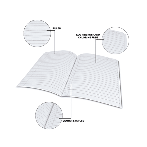 Buy Classmate 3D Craft Notebooks - Ruled, Single Line, 240 mm x 180 mm ...