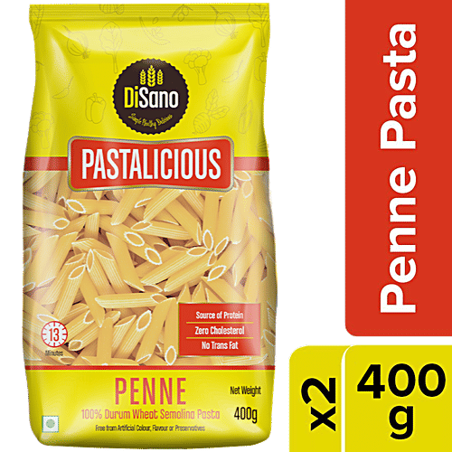 Buy Disano Pastalicious - Penne, 100% Durum Wheat Semolina Pasta, High ...