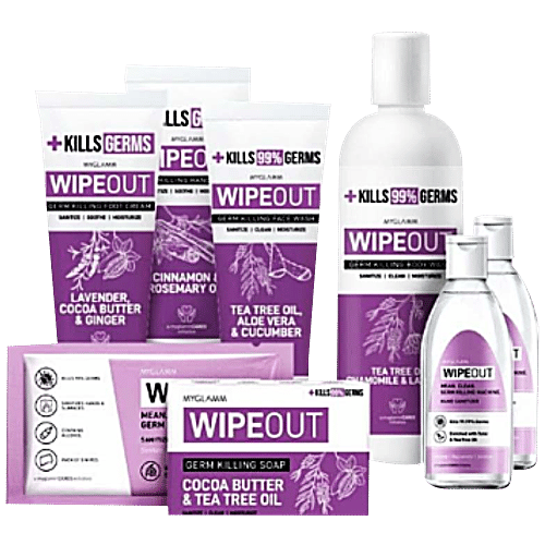 Buy MyGlamm Wipeout - Germ Killing Body Spray, No Gas, No Deo, Enriched ...