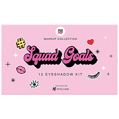 Buy MyGlamm Popxo Makeup Collection - 12 Eyeshadow Kit Online at Best ...
