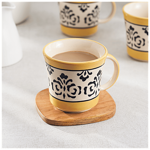 Buy BB Home Earth Ceramic Tea Cup - Bumblebee Design, Hand Painted ...