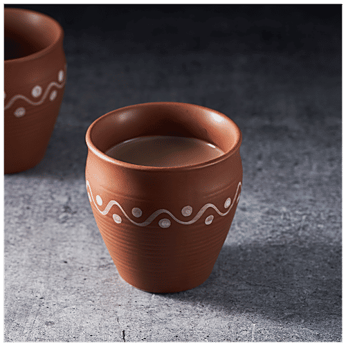 Buy BB Home Earth Traditional Style Kulhad/Shikora - Ceramic ...