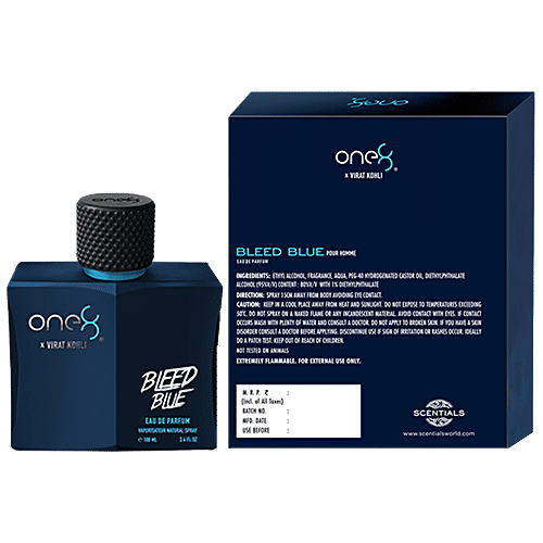 Buy One8 By Virat Kohli Eau De Parfum - Bleed Blue, Long Lasting ...