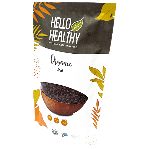 Buy Hello Healthy Organic Rai / Mustard Seeds - Rich In Calcium ...