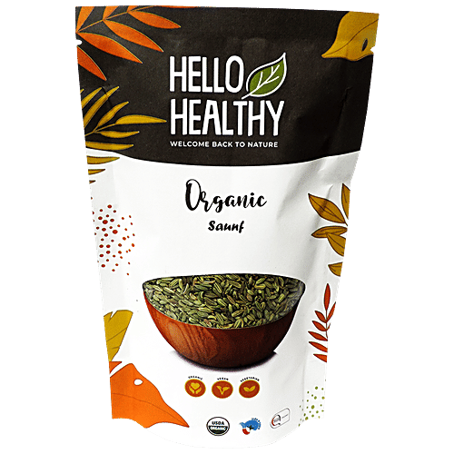 Hello Healthy Organic Saunf - Helps Improve Digestion, 100 g of Rs 70 ...