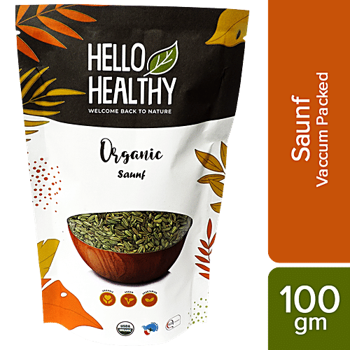 Buy Hello Healthy Organic Saunf - Helps Improve Digestion Online at ...
