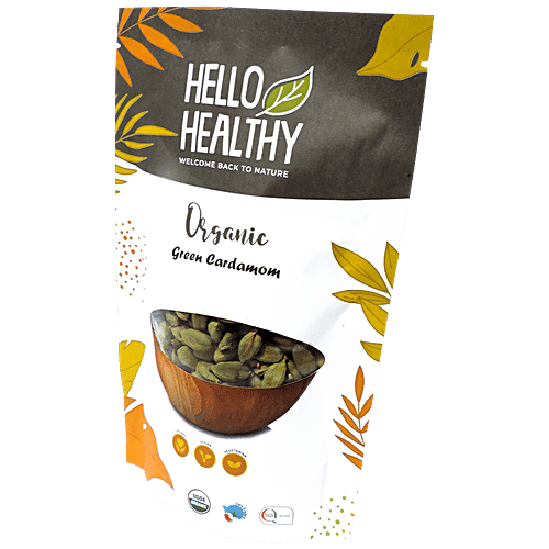 Buy Hello Healthy Organic Green Cardamom - Enhances Taste, Helps With ...