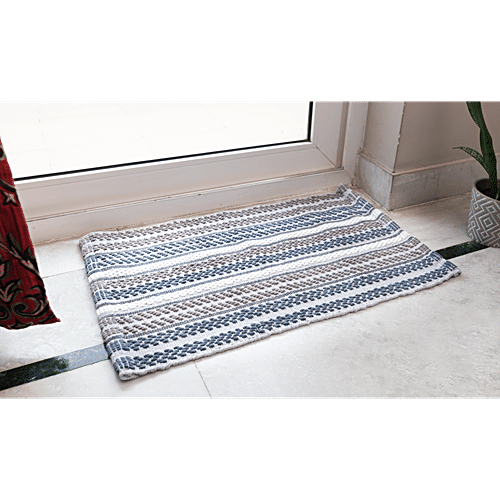 Buy Veriza Living Area Rug/Mat - Durable, Easy To Wash, Beige Online at ...