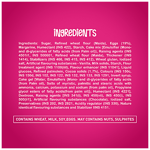 Buy Sunfeast Caker Sliced Cake - Chocolate Flavour, Luscious Online at ...