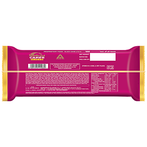 Buy Sunfeast Caker Sliced Cake - Chocolate Flavour, Luscious Online at ...