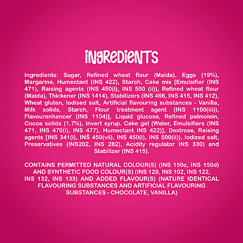 Buy Sunfeast Caker Sliced Cake - Chocolate Flavour, Luscious Online at ...