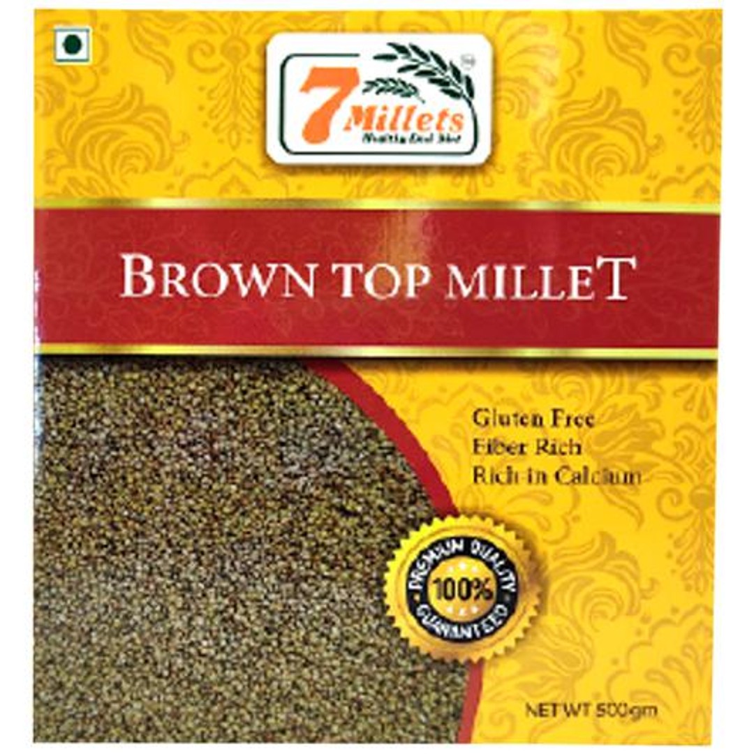 Buy 7Millets Brown Top Millet - Premium Quality, Raw, Unpolished ...