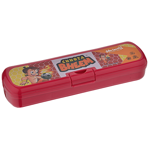 Buy Yellow Spark Plastic Pencil Box - With Separator, Small, Assorted ...