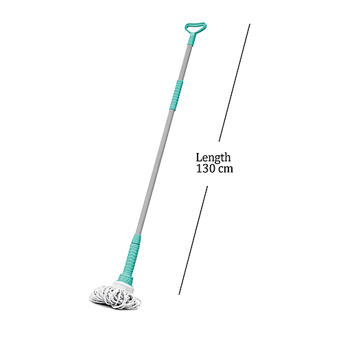 Buy Milton - Spotzero Wring Multipurpose Mop - With Looped Cotton, Aqua ...