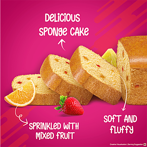 Buy Sunfeast Caker Sliced Cake - Mixed Fruit, Soft & Fluffy Online at ...