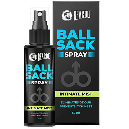 Buy Beardo Ball Sack Spray - Relieves Odour, Itchiness, For Men Online ...