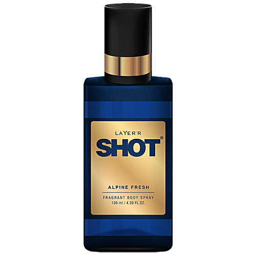 Buy Layerr Shot - Fragrant Body Spray, Alpine Fresh Online at Best ...