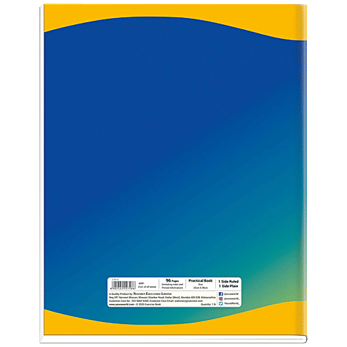 Buy Navneet Youva Hard Bound Combined Practical Notebook - With High ...