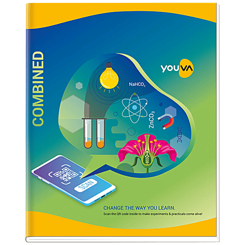 Buy Navneet Youva Combined Practical Notebook - One Side Plain One Side ...