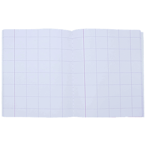 Buy Navneet Youva Full Bound Brown Notebook - With Big Square Pattern ...