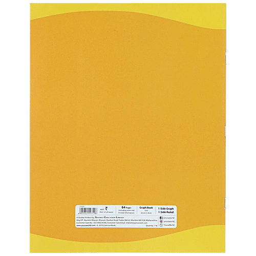 Buy Navneet Youva Graph Notebook - 280 mm x 220 mm, Soft Bound, 64 ...