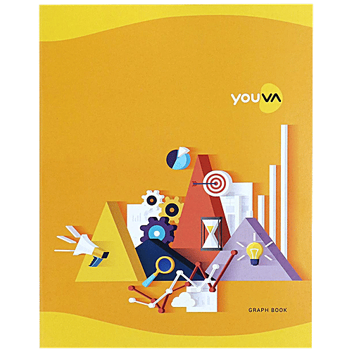 Buy Navneet Youva Graph Notebook - 280 mm x 220 mm, Soft Bound, 64 ...