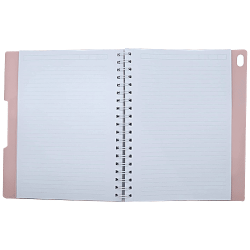 Buy Navneet HQ Wiro Bound Single Subject Notebook - Single Line, 160 ...