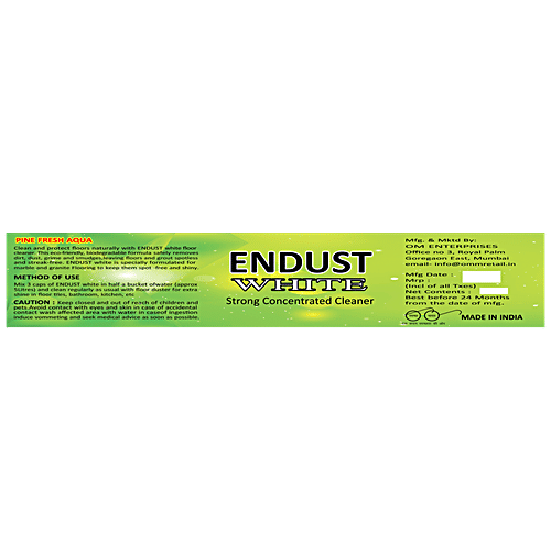 Buy Endust White Concentrated Cleaner - Strong, Surface Disinfectant ...