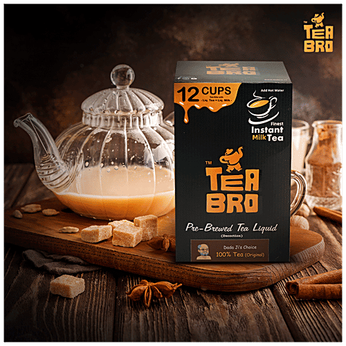 Buy Tea Bro Pre-brewed Tea Liquid/Decoction - DadaJi's Choice 100% Tea ...