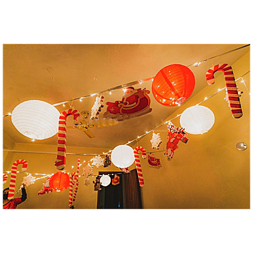 Buy CherishX Christmas Decorations - Paper Lanterns, Hangings & LED ...
