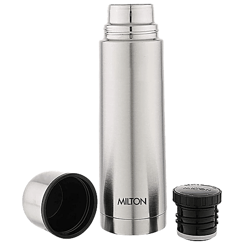 Buy Milton Thermosteel Plain Lid Flask - Stainless Steel, Vacuum ...