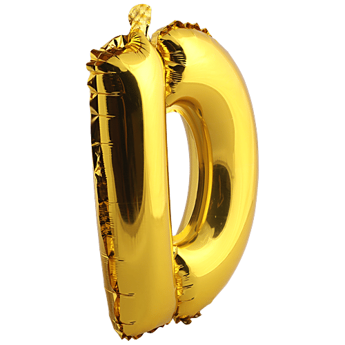 Buy Bvishal Foil Alphabet Balloon - Letter D, Party Decor, For Birthday ...