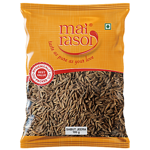 Buy Mai Rasoi CUMIN JEERA SABUT WHOLE 100 gm Online at Best Price of Rs ...