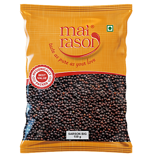 Buy Mai Rasoi Black Mustard/Sarson/Rai/Sassvi - Big Online at Best ...