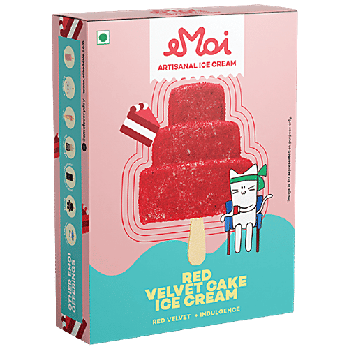 Buy eMoi Artisanal Ice Cream - Red Velvet Cake, Frozen Dessert Online ...