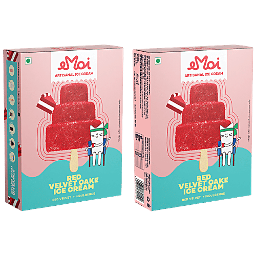 Buy eMoi Artisanal Ice Cream - Red Velvet Cake, Frozen Dessert Online ...